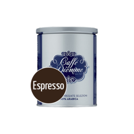 Caffe Diemme - Blue - 100% Arabica - 250g pre ground for Espressomachine